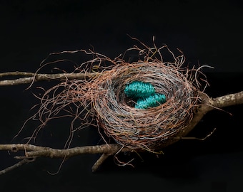 Wire bird sculpture | Etsy