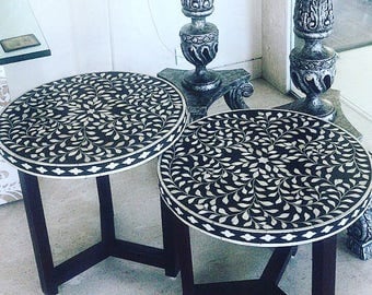 Bone inlay furniture | Etsy