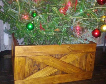 Christmas tree box | Etsy