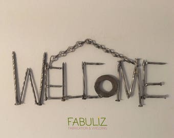 Welded chain art | Etsy