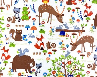 Animal fabric | Etsy