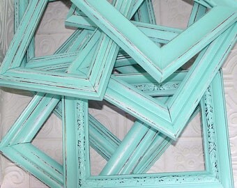 Turquoise frames | Etsy