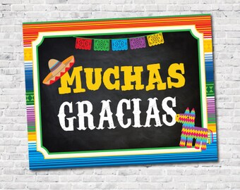 Gracias sign | Etsy