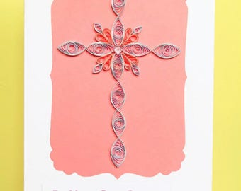 Quilled cross | Etsy