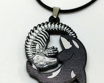 Orca pendant | Etsy