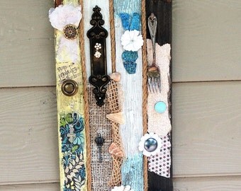 Eclectic wall art | Etsy