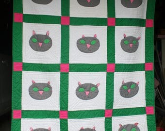 Cat quilt | Etsy