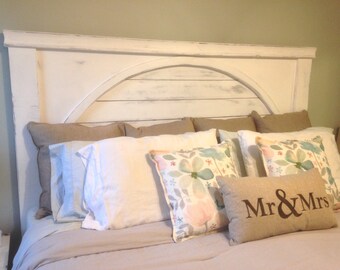 Rustic headboard | Etsy