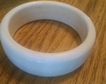 White bangle | Etsy