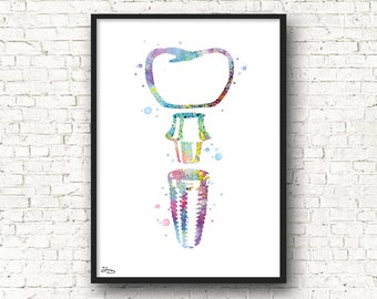 Dental poster | Etsy