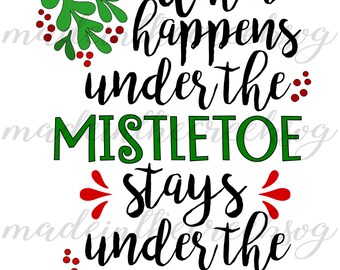 Under the mistletoe | Etsy