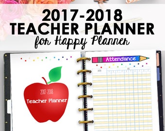 PURPLE EDITABLE Teacher Planner Printable School Homeschool