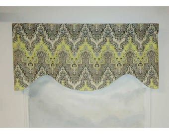 Mint green valance | Etsy