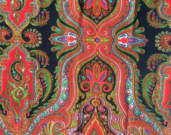 Paisley fabric | Etsy