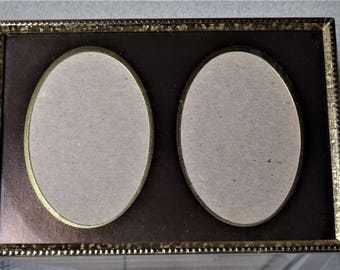 Oval photo mat | Etsy