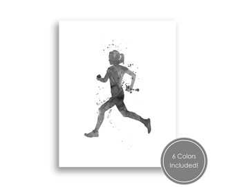Running art | Etsy