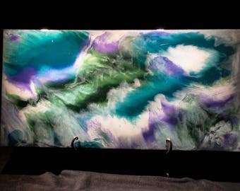 Abstract resin art | Etsy