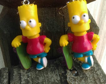 Simpsons earrings | Etsy