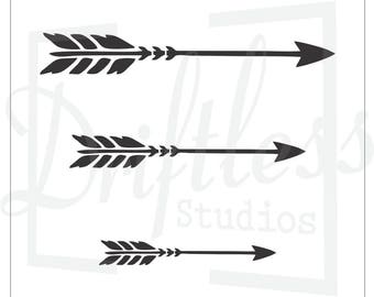 Arrow stencil | Etsy