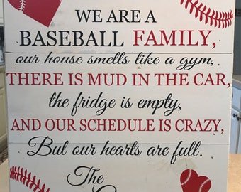 Baseball name sign | Etsy