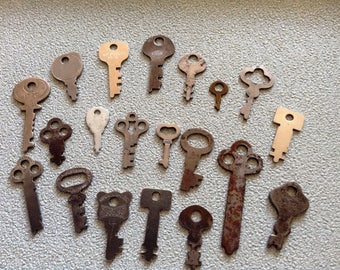 Old flat keys | Etsy