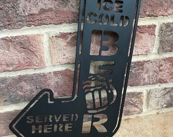 Beer sign | Etsy
