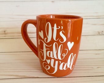 Fall mugs | Etsy