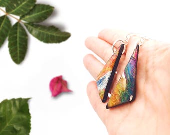 Fimo earrings | Etsy