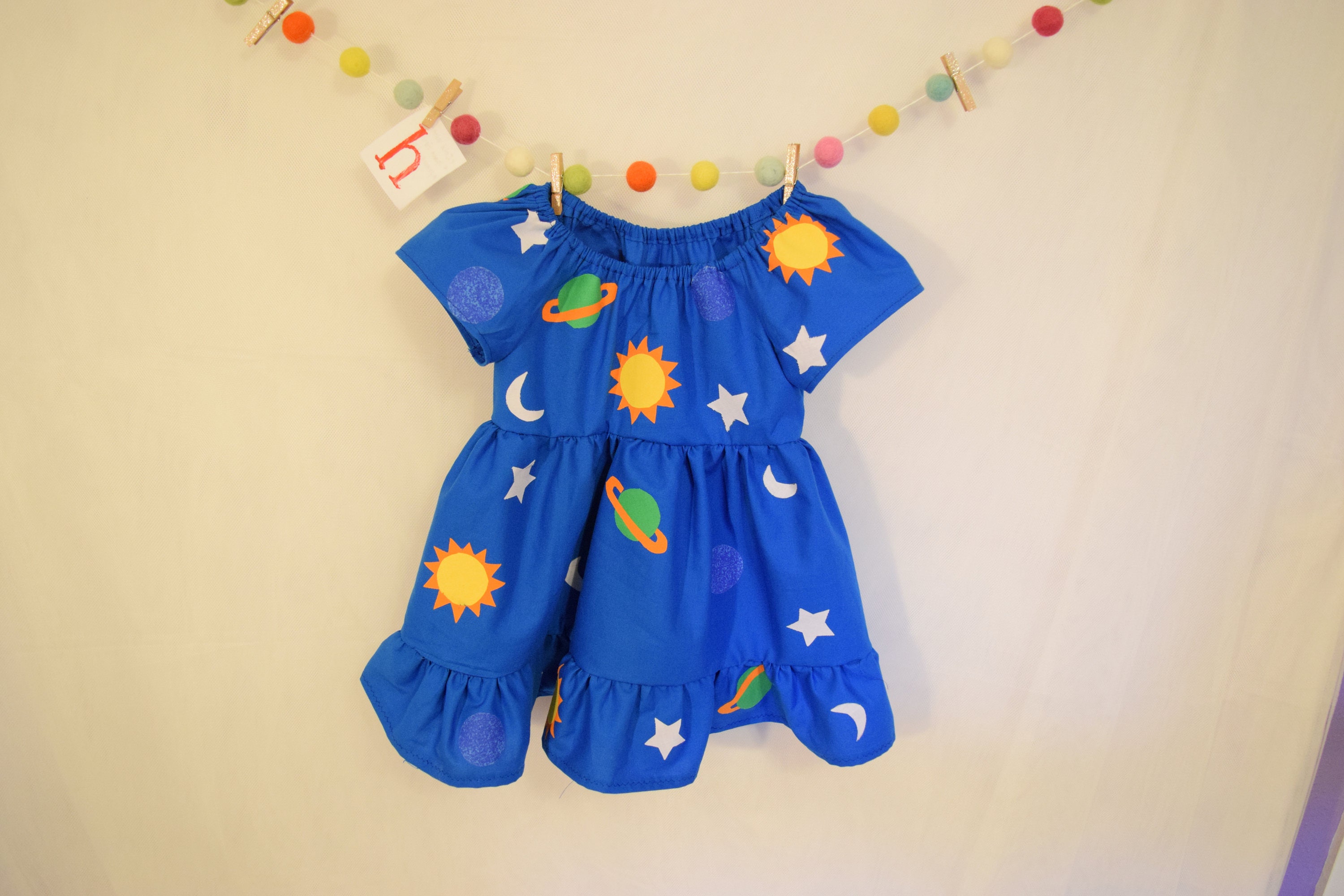 Magic School Bus Dress Ms.Frizzle Space dress Msfrizzle