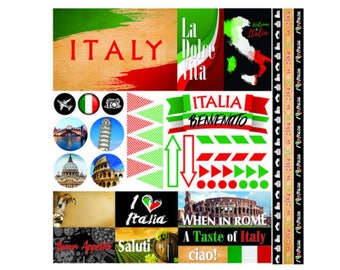 Italy stickers | Etsy