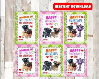 Puppy dog pals card | Etsy
