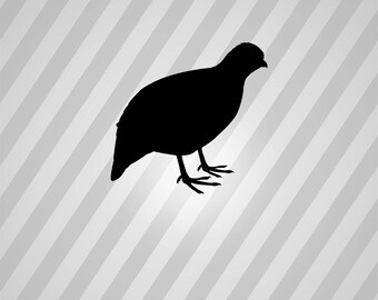 Quail silhouette | Etsy