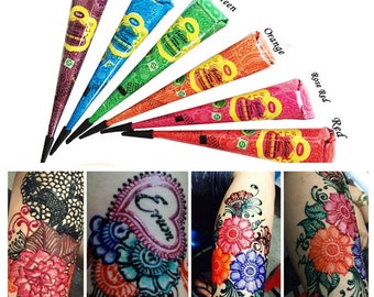 Henna tattoo kit | Etsy