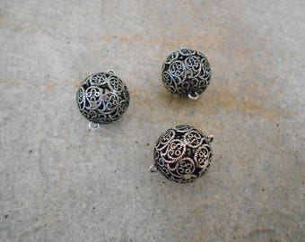 Metal connector bead | Etsy