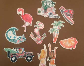 Preppy stickers | Etsy