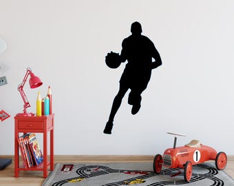 Basketball wall decal | Etsy