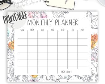 Clean Mama PLANNER undated 18 documents HALF-SIZE