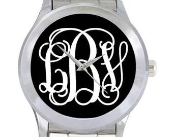 Monogram watch | Etsy