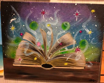 Magic book | Etsy
