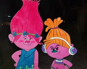 Trolls backdrop | Etsy