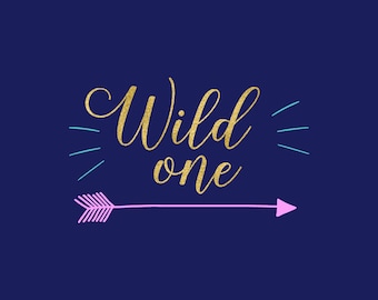 Wild one clipart | Etsy