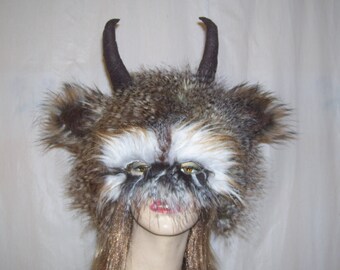 Fur mask | Etsy