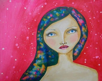 Whimsical faces | Etsy