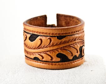 Leather jewelry | Etsy