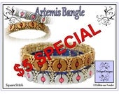 Beading patterns and tutorials for jewellery by DebgerDesigns