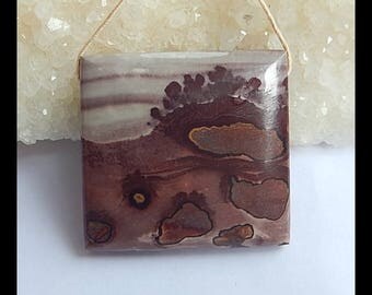 ST158 Chohua JASPER Gemstone Pendant Cabochon Handcrafted