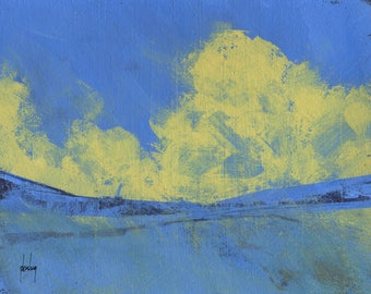 Landscape paintings with a semi-abstract touch by PaulBaileyArt