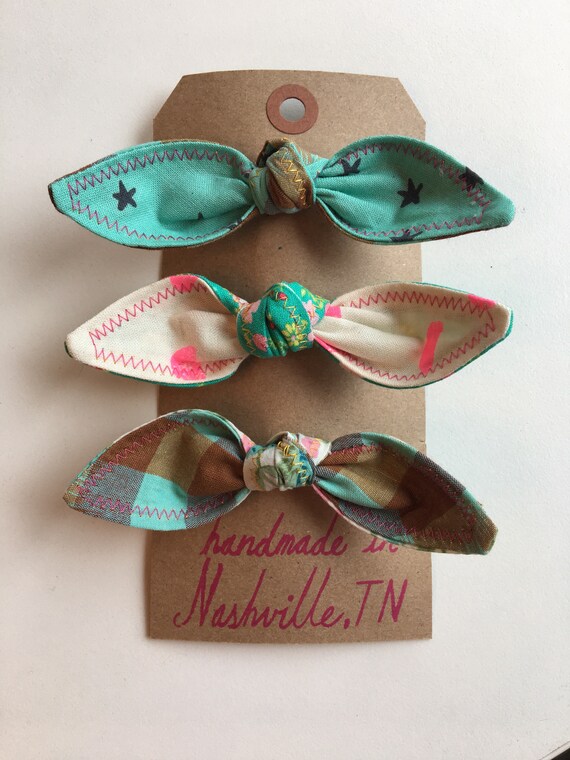 Homemade Homegirl Hair Bows / Handmade in Nashville / Hairbow
