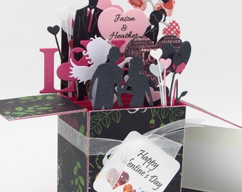 UNIQUE HANDMADE ONE OF A KIND EXPLOSION CARD IN A by CARDSBYMOM