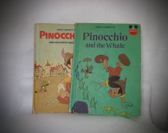 Pinocchio Book Etsy